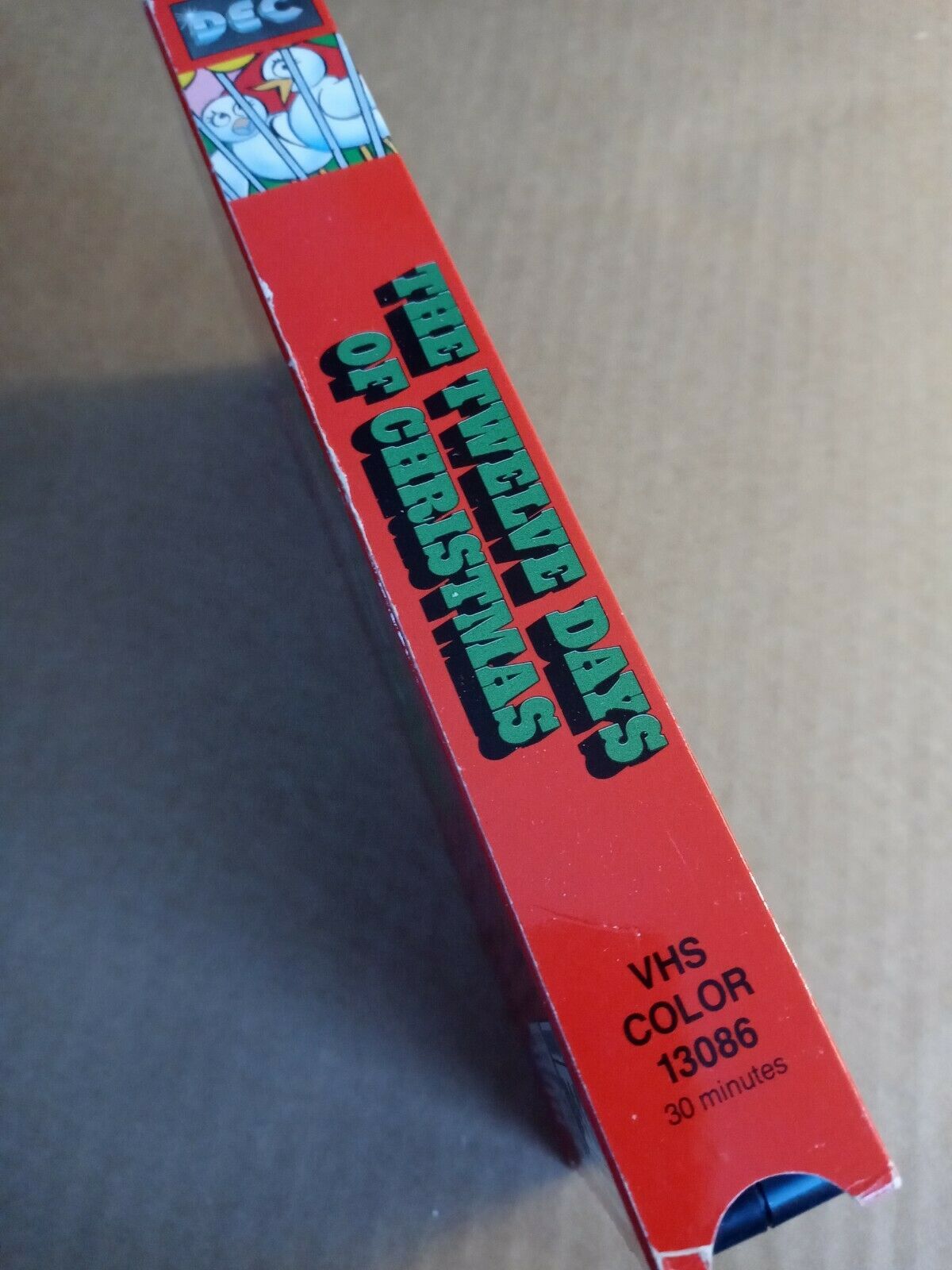 The Twelve Days Of Christmas VHS Used Movie VCR Video Tape Cartoon ...