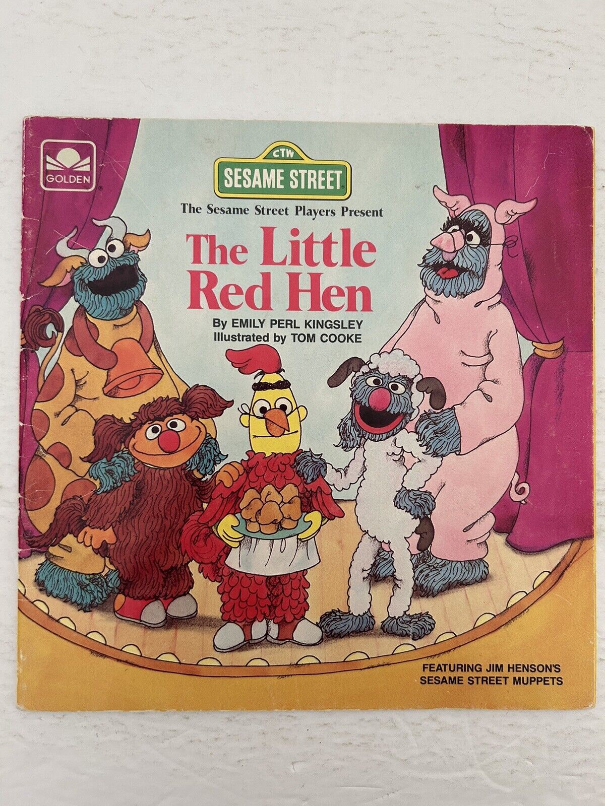 The Sesame Street The Little Red Hen by Smily Perl Kingsley Vintage ...