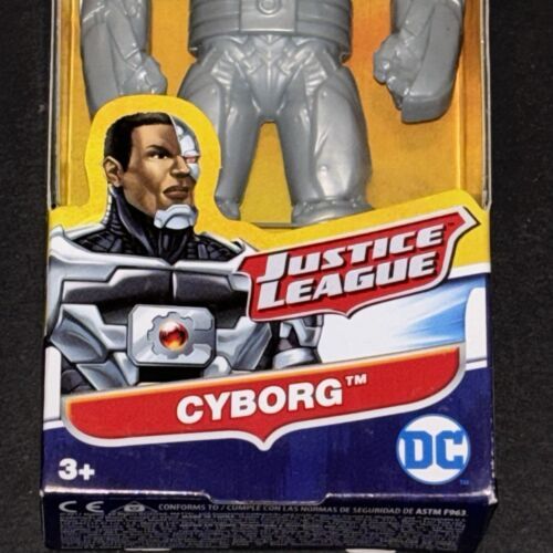 DC Justice League Cyborg 6" Action Figure by Mattel NEW Sealed - Action ...