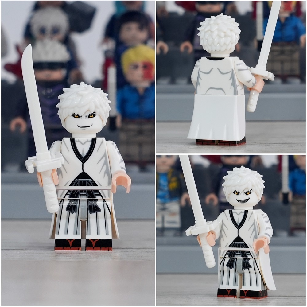 8pcs Bleach Series Ichigo Kurosaki Ulquiorra Zangetsu Mayuri ...