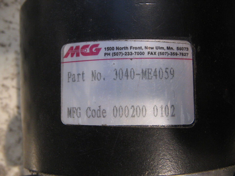 MCG, Brushed DC Servo Motor, NOS - Servo Motors