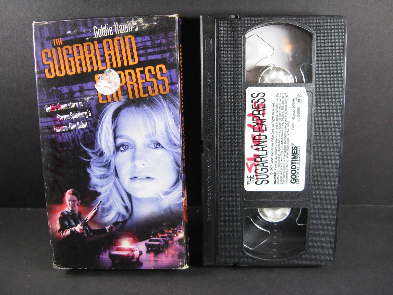 The Sugarland Express (VHS) - Goldie Hawn - Stephen Spielberg - VHS Tapes