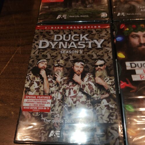 Duck Dynasty Season 1 - 3 plus holiday DVD all BRAND NEW! SEALED! 8 ...