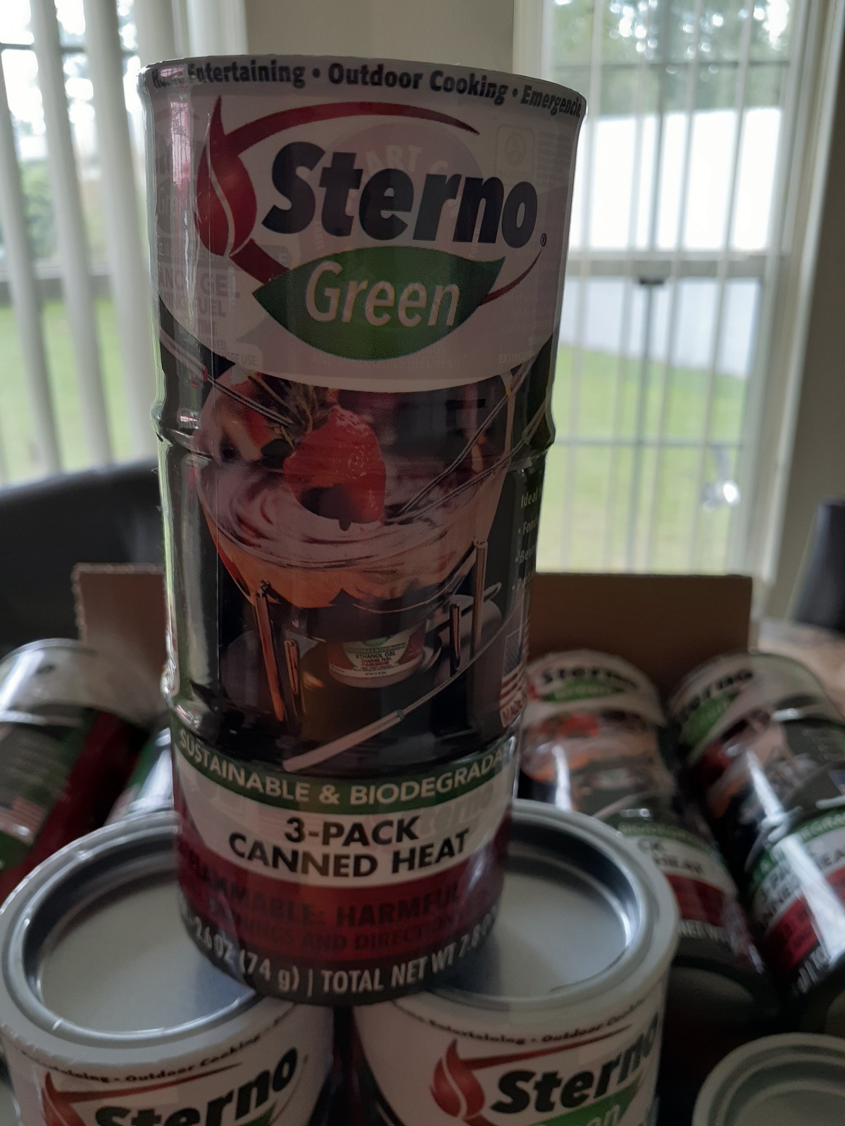 23 Sterno Green 3 - Pack Canned Heat 7.8 - Other Wholesale Lots