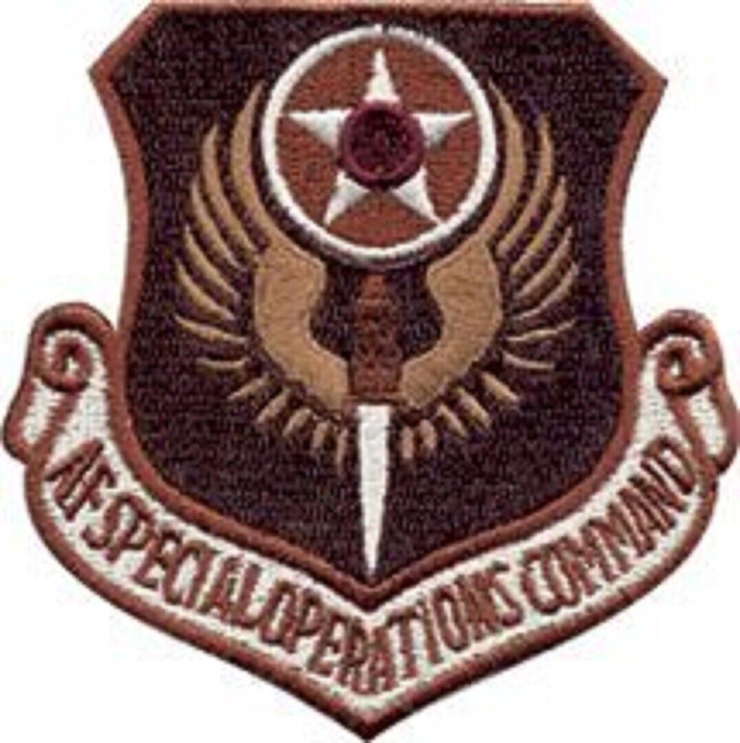 AFSOC AIR FORCE SPECIAL OPS COMMAND DESERT PATCH - Original Items AFSOC AIR FORCE SPECIAL OPS COMMAND DESERT PATCH - Original Items