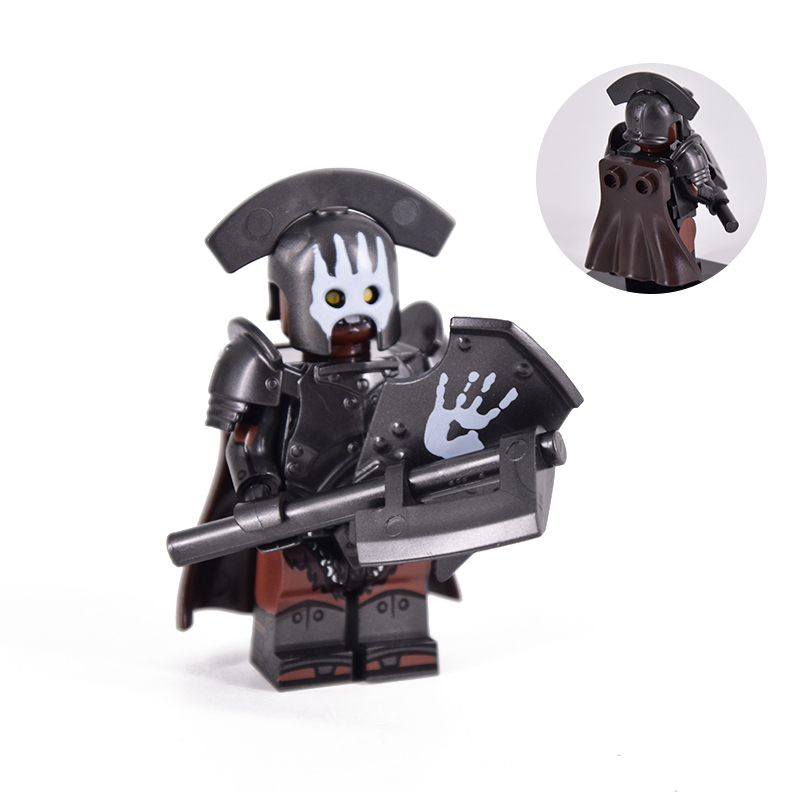 12pcs LOTR Creator Saruman & Uruk hai Orc Soliders Minifigure Set C ...