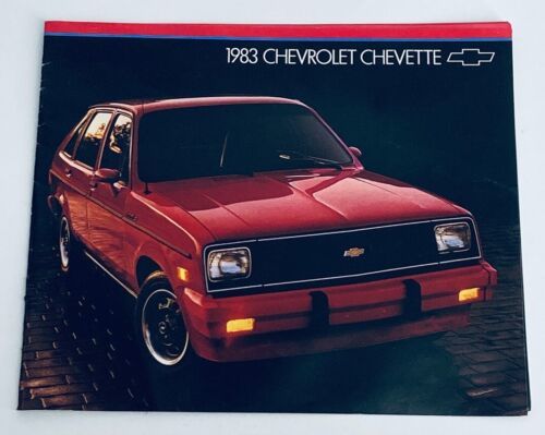 1983 Chevrolet Chevette Dealer Showroom Sales Brochure Guide Catalog ...