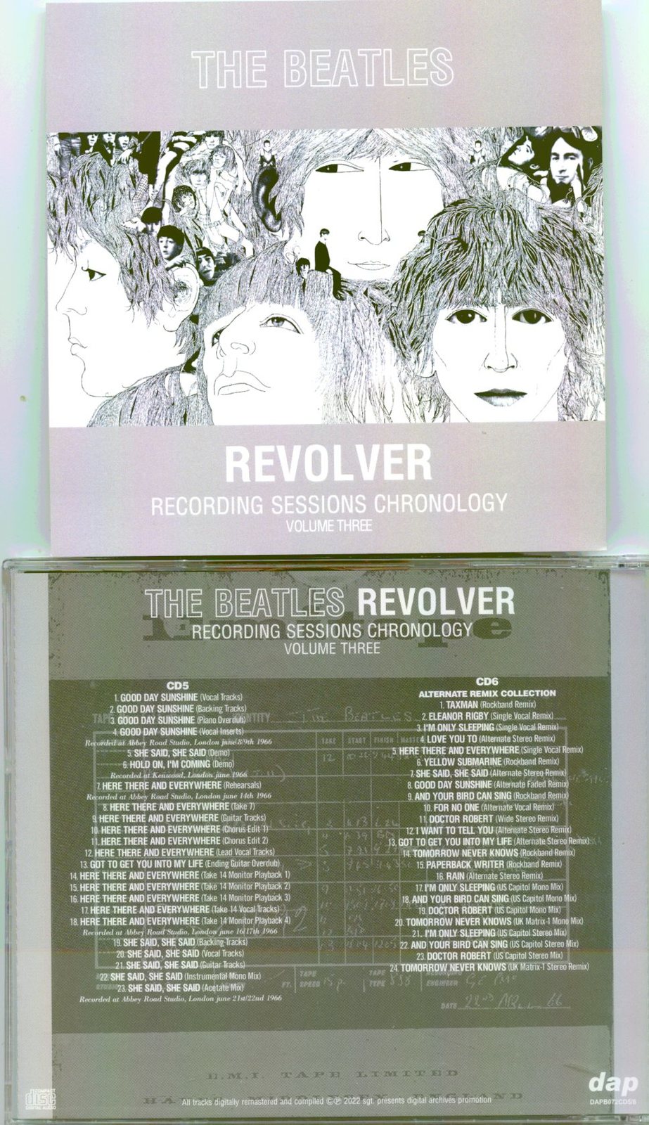 The Beatles - Revolver Recording Sessions Chronology Volume 3 ( 2 CD SET ) ( 202 - CDs