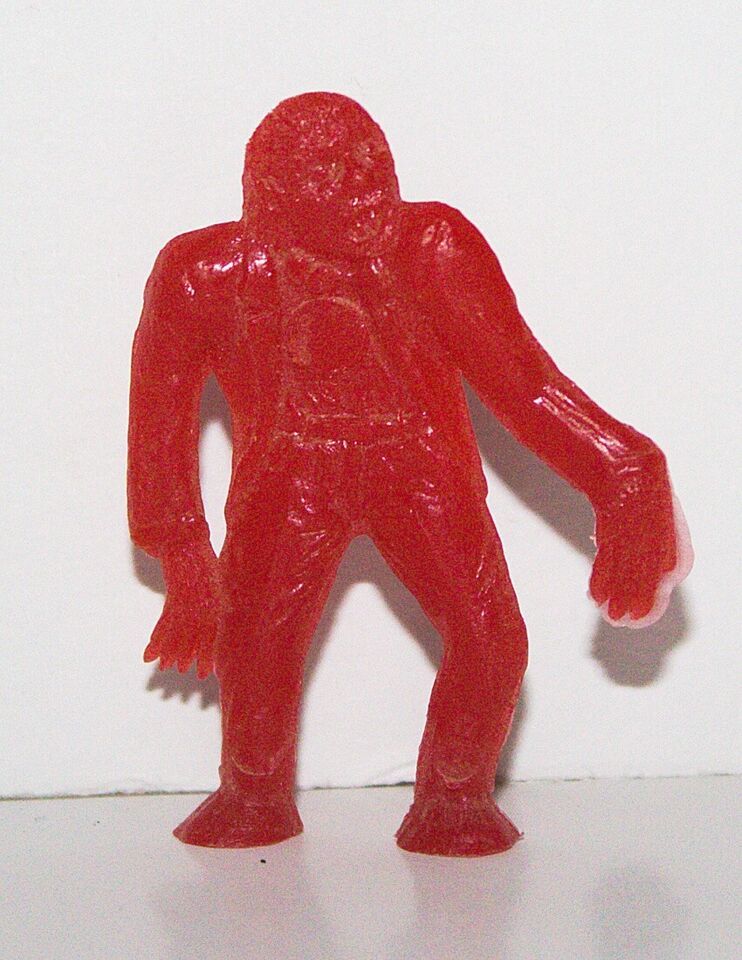 Palmer Plastics Monsters Flat Style Red Wolfman PVC Figure 1964 ...