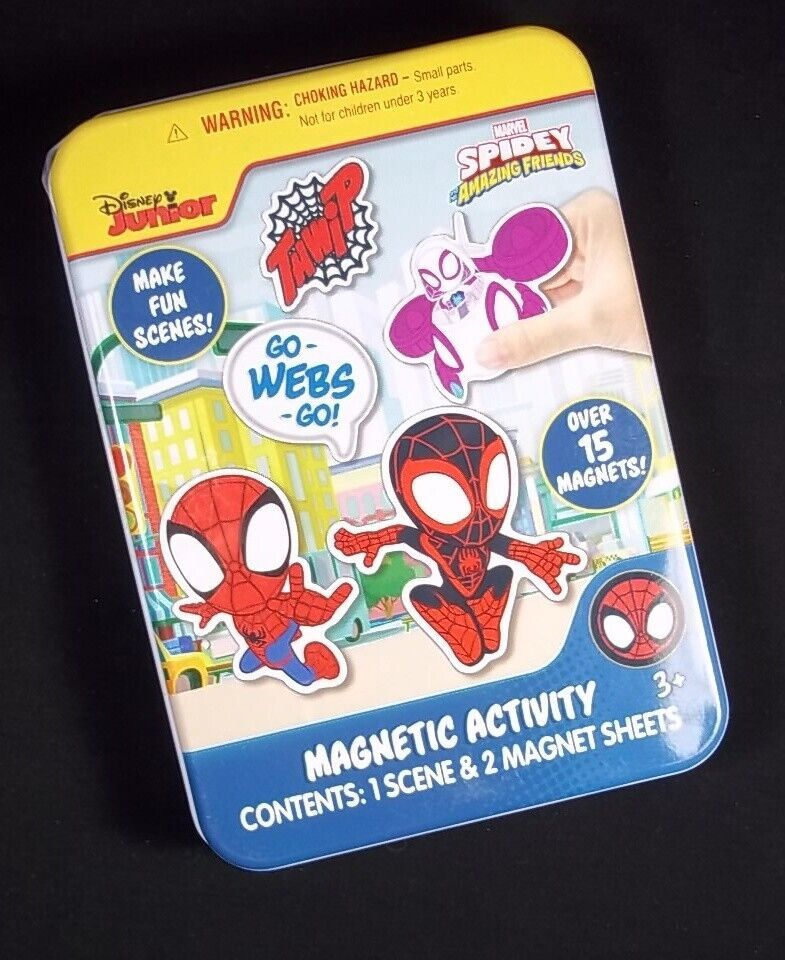 Spidey & his Amazing Friends Magnetic Activity Tin New Sealed - Other