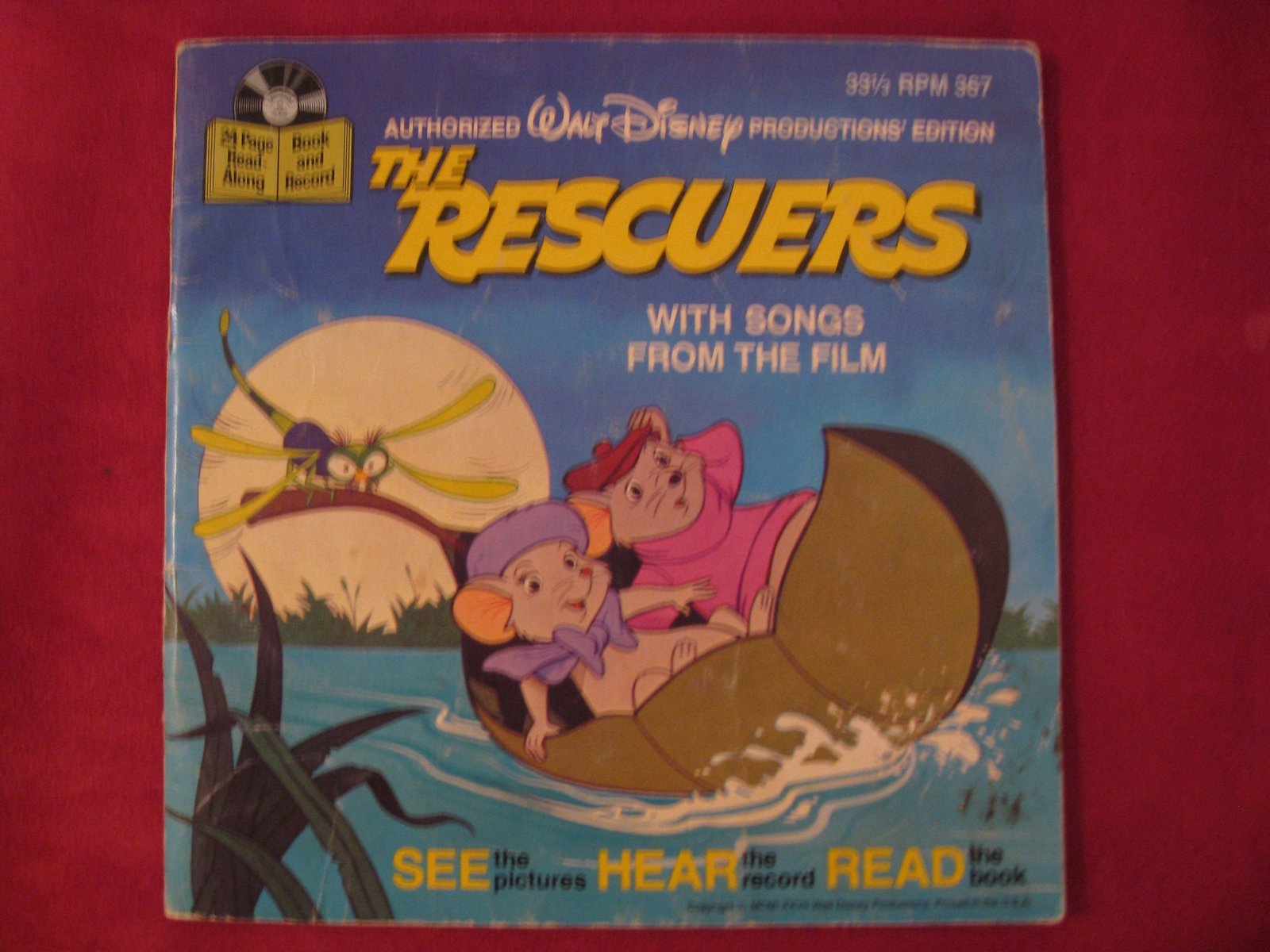 The Rescuers [Hardcover] Illustrated Walt Disney - Books & Magazines