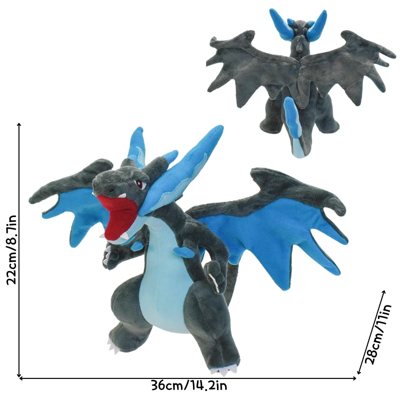 Charizard X-1 Super Soft & Cuddly! Pokemon Mega Rayquaza Fuse - Books