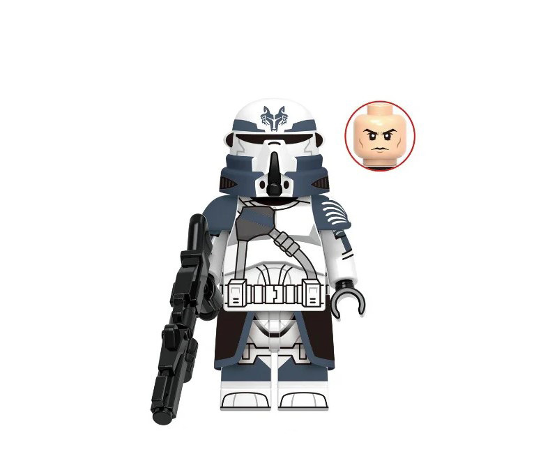 Wolfpack Airborne Paratrooper Clone Trooper tar Wars Custom Minifigures ...