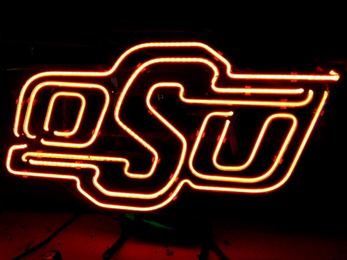NCAA Osu Oklahoma State University Basketball College Neon Light Sign ...