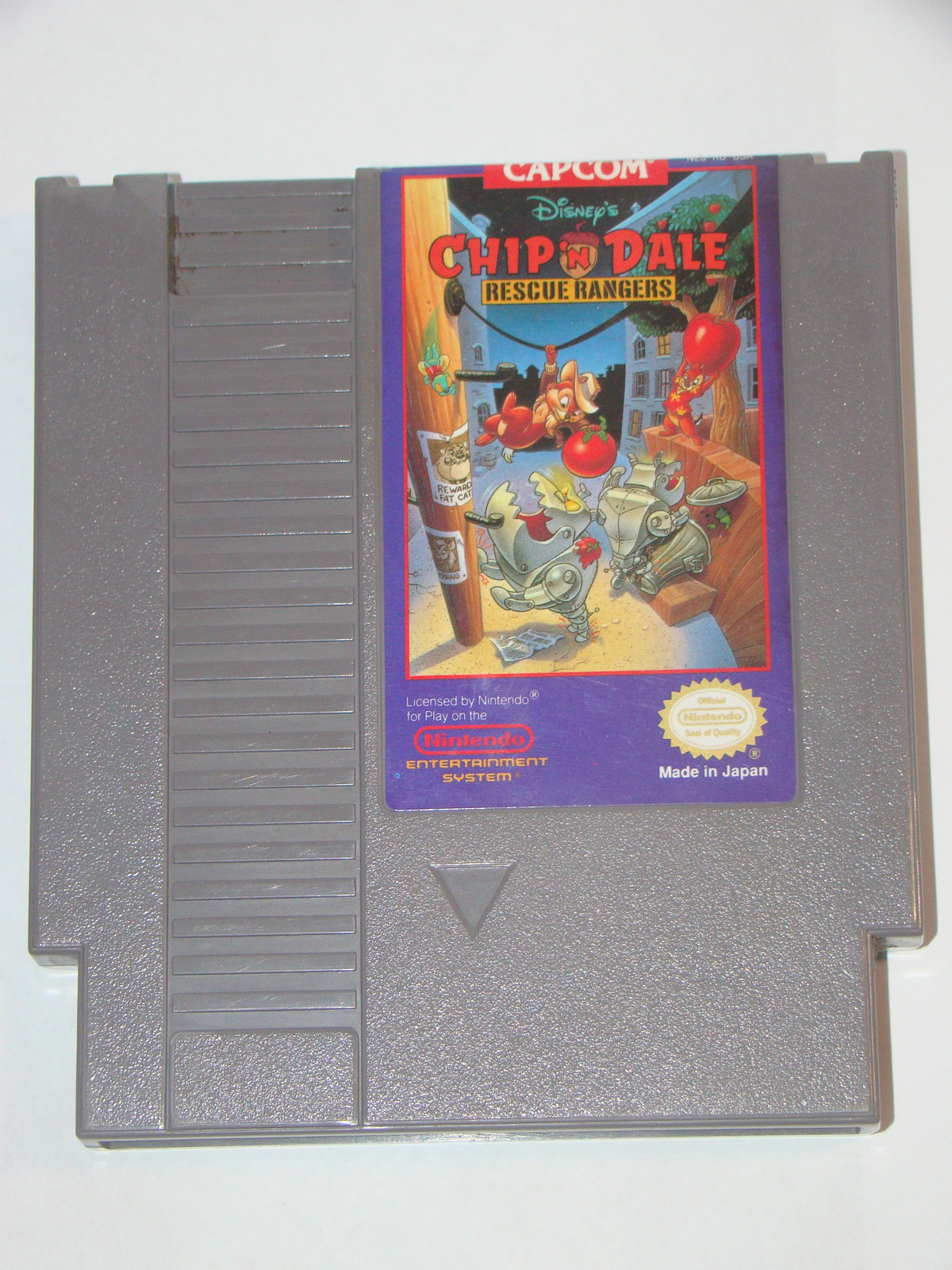 NINTENDO - CAPCOM - CHIP 'N DALE RESCUE RANGERS (Game Only) - Video Games