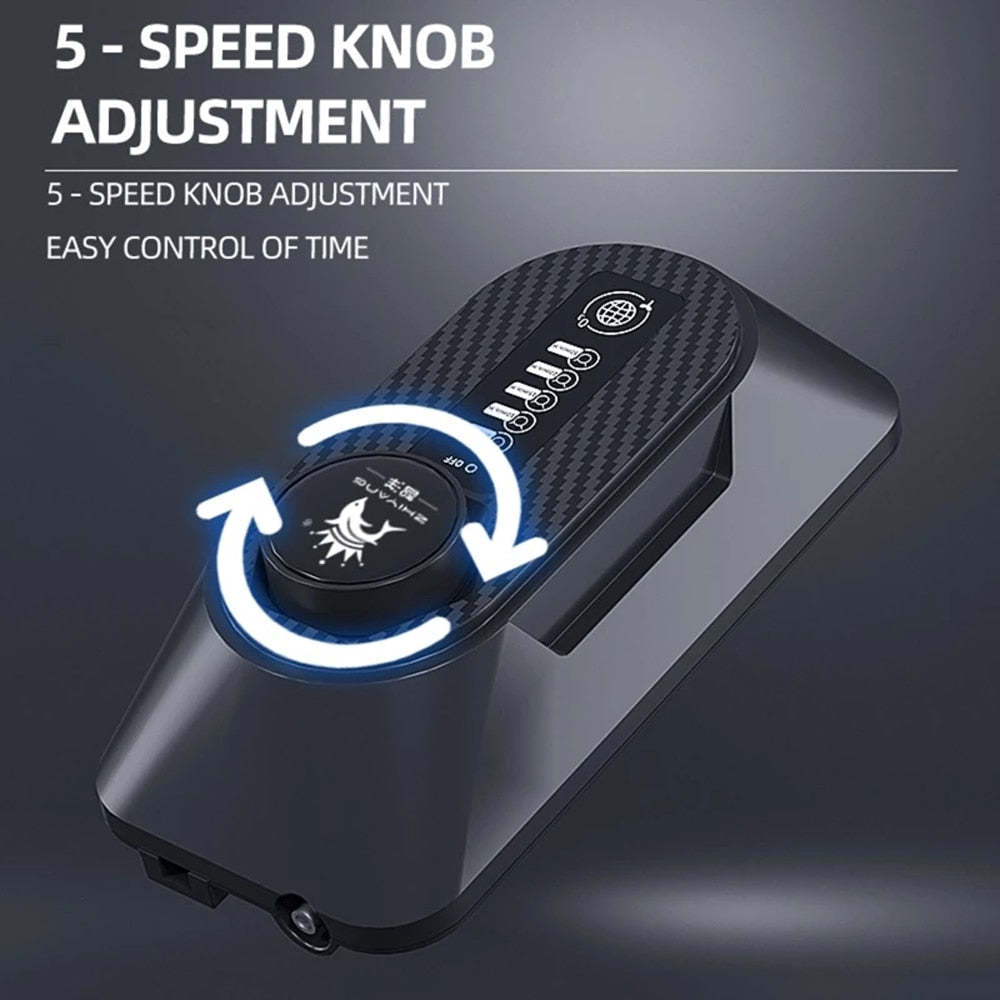 Portable Aquarium Ozone Generator 120mg 5 Speed Adjustable for Plant ...