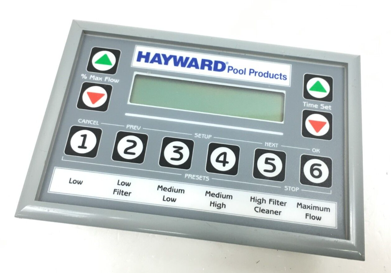HAYWARD POOL TOUCH SCREEN CONTROLLER MODEL VSC-LCD-AQL-REV1 used #D757 ...