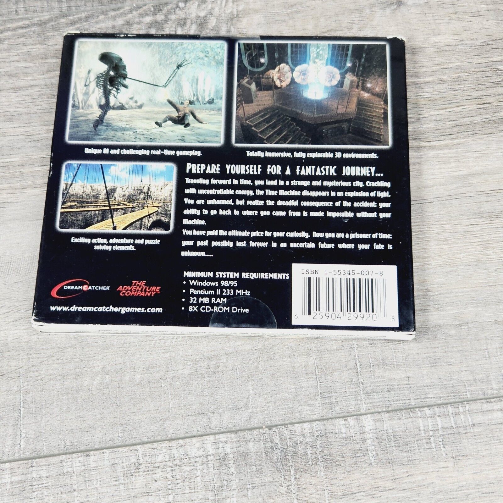 The New Adventures of the Time Machine (PC, 2000 Dreamcatcher) NEW ...