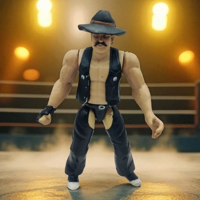 1997 Jakks Pacific WWF WWE Blackjack Bradshaw Wrestling Action Figure ...