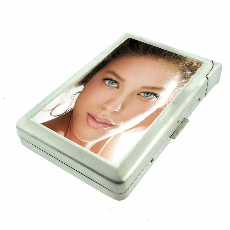 Russian Pin Up Girls D5 100's Size Cigarette Case with Built in Lighter ...