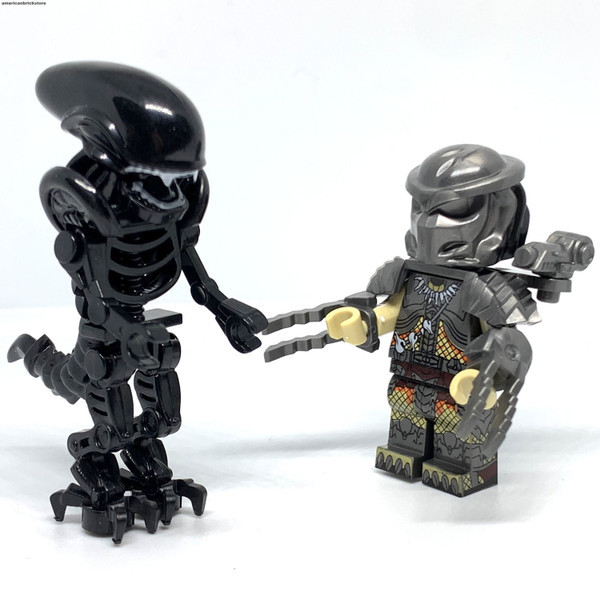 Ktoys Building Alien vs Predator Minifigures Xenomorph Alien ...