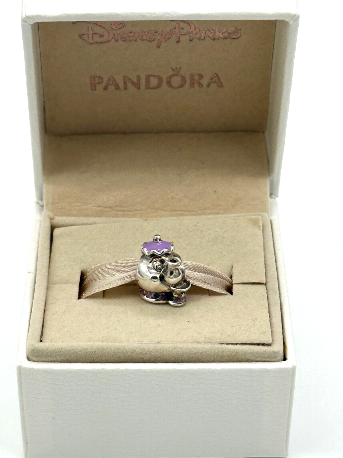 Disney Parks Pandora Mrs Potts Chip Charm Beauty and the Beast ...