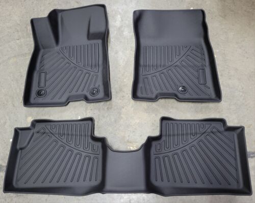 TPE Front And Back Floor Mats Compatible With 2022-2024 Ford Maverick ...