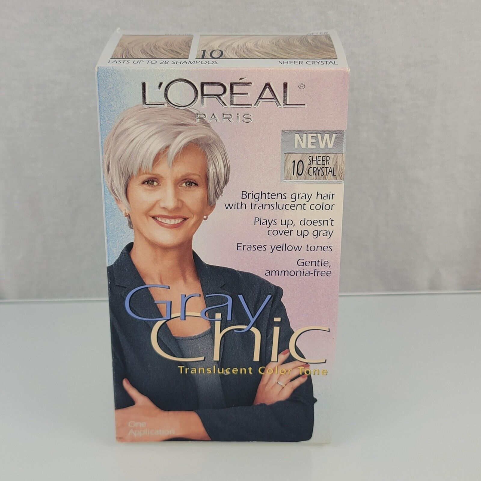 L'Oreal Paris Gray Chic For Gray 10 Sheer Crystal Translucent Color ...