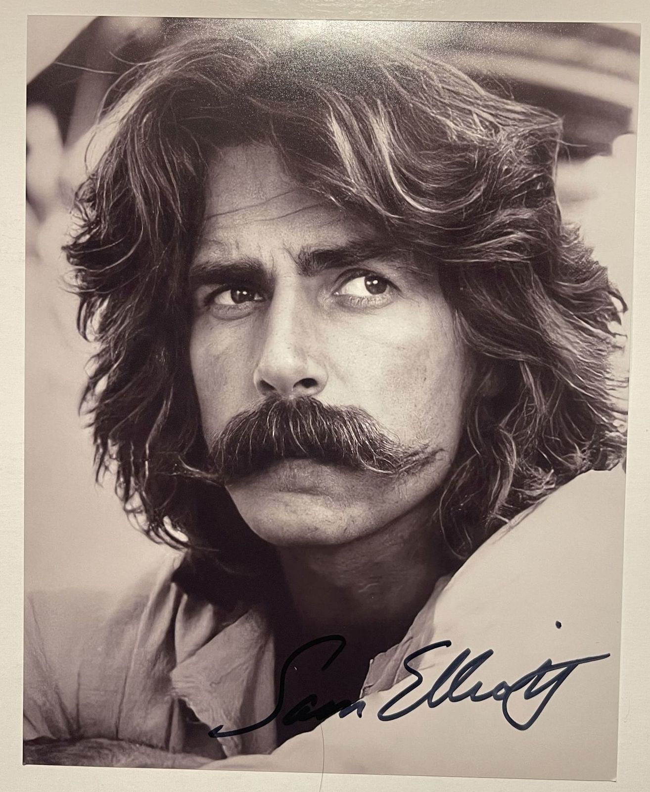 Sam Elliott Autographed Glossy 8x10 Photo - Movies