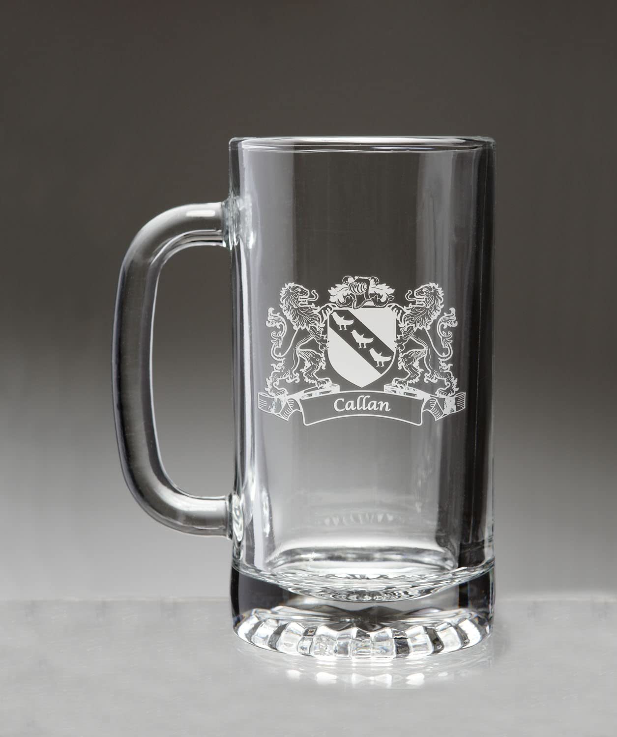 Callan Irish Coat of Arms Beer Mug with Lions - Equipment