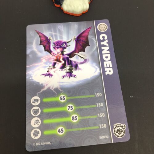 Skylanders Giants Figures Orange Base- Cynder, Whirlwind, Thumpback ...