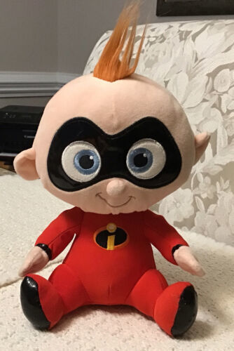 Disney Store PIXAR The Incredibles 2 Baby Jack Jack Stuffed Doll Plush ...