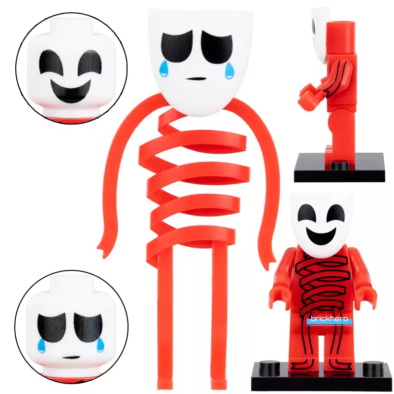 Gangle The Amazing Digital Circus Cartoon Custom LEGO Minifigure Toy ...