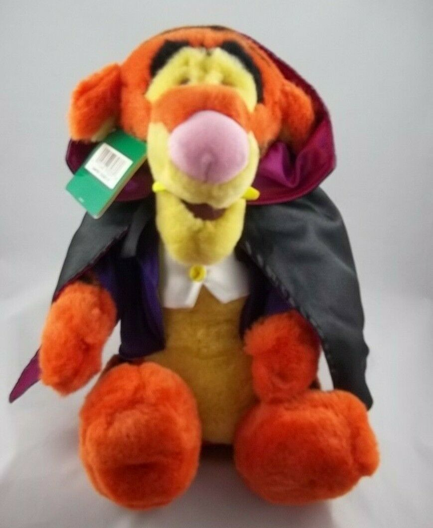 DISNEY Store 14" Vampire Dracula Tigger Winnie the Pooh&Friends Plush ...
