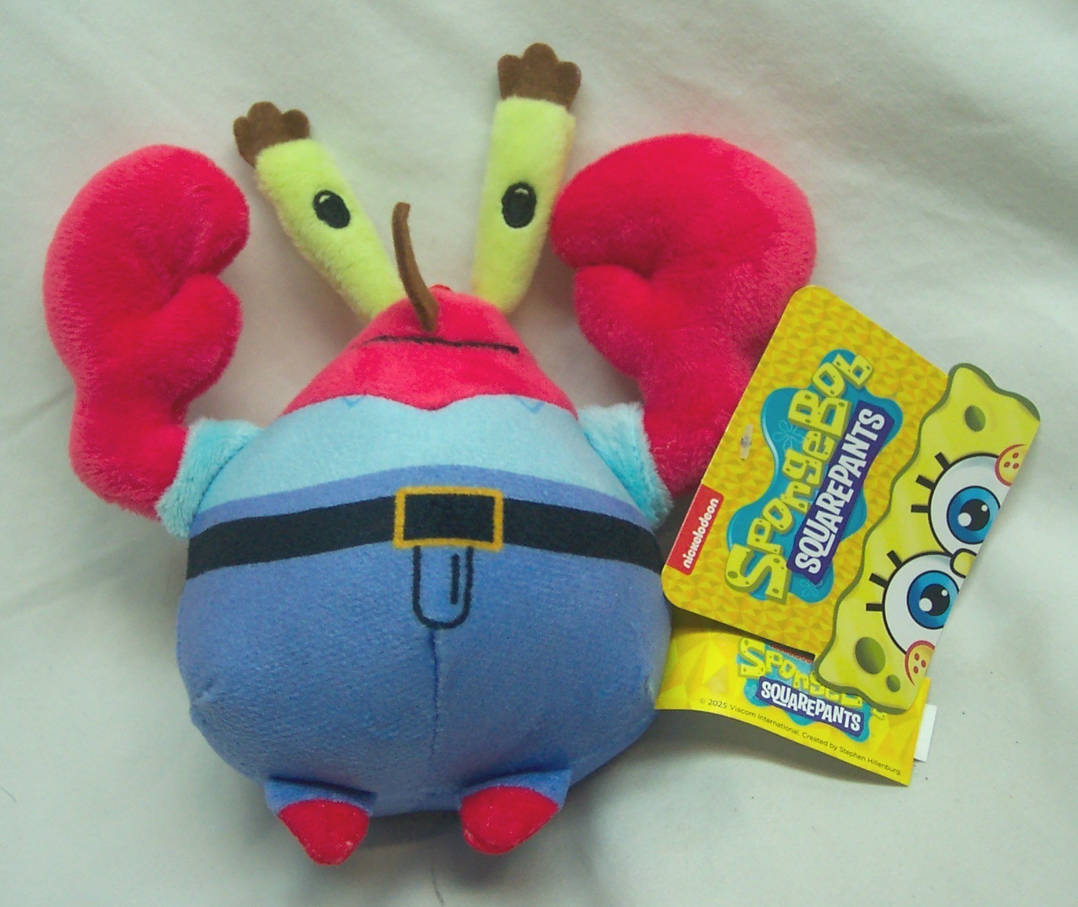 Nickelodeon Spongebob Squarepants MR CRABS 8" Plush STUFFED ANIMAL Toy ...