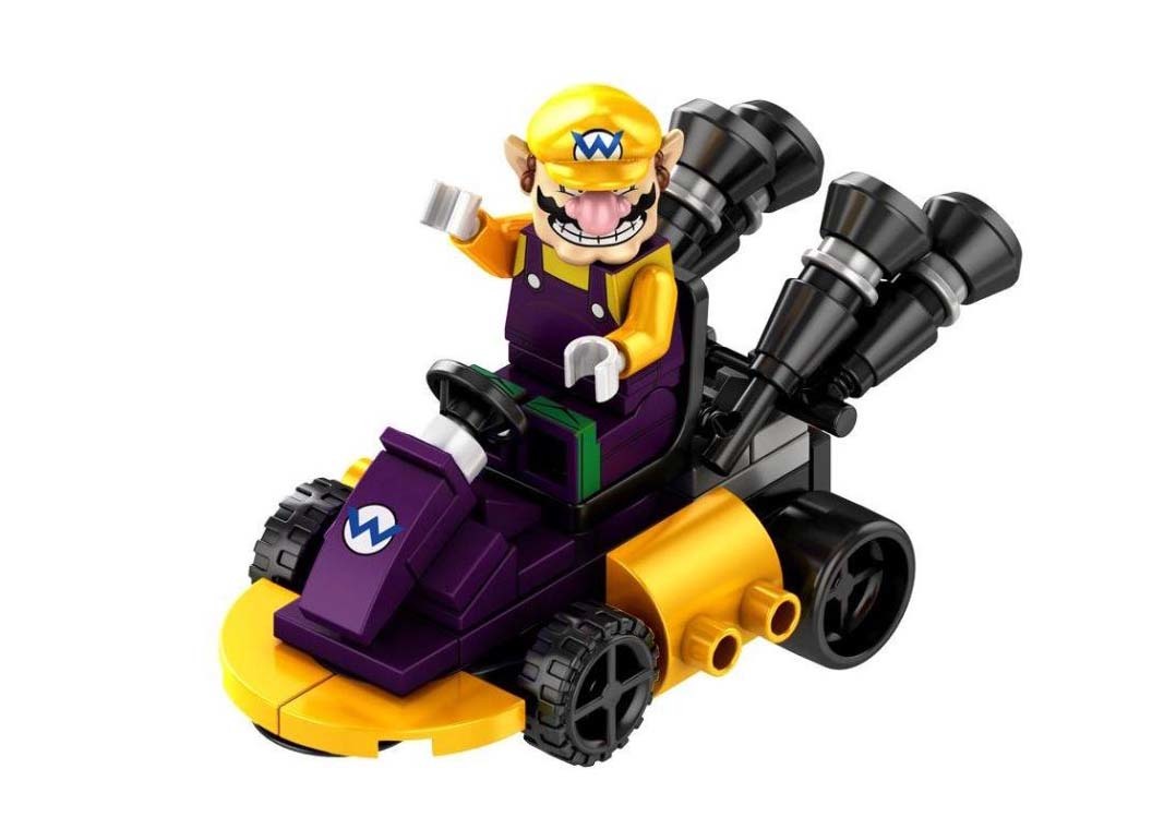 Minifigure Custom Toy Wario Mario Kart The Super Mario Bros. Movie Game ...