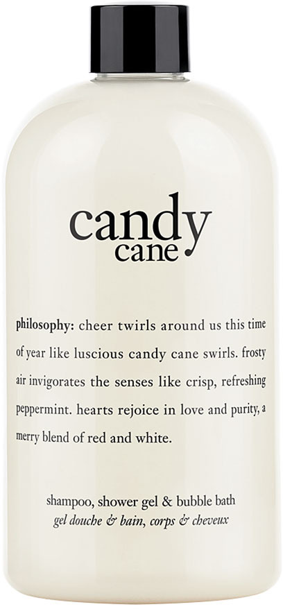 Philosophy Candy Cane Shampoo, Shower Gel, and Bubble Bath, 4 oz 120 ml ...