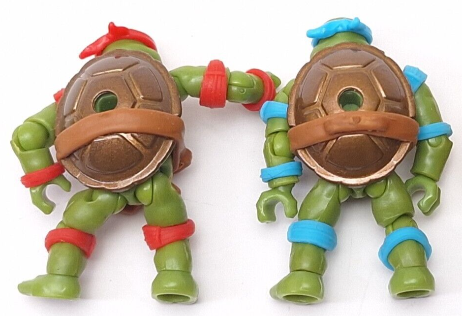 Mega Bloks Teenage Mutant Ninja Turtles Metal Back Raphael Leonardo ...