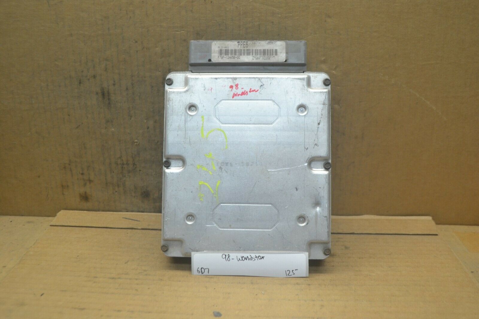1998 Ford Windstar Engine Control Unit ECU F78F12A650GG Module 125-6d7 ...