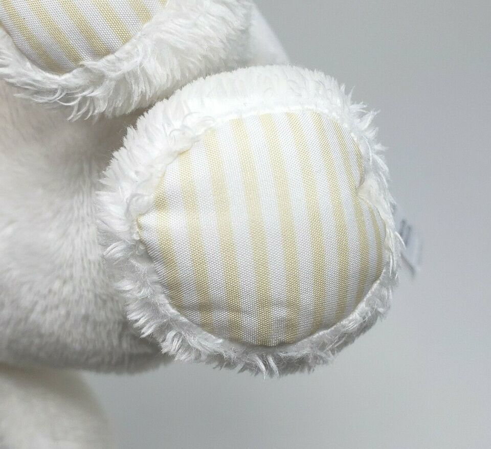 CARTER'S PRECIOUS FIRSTS BABY WHITE LAMB SHEEP RATTLE 66841 STUFFED ...