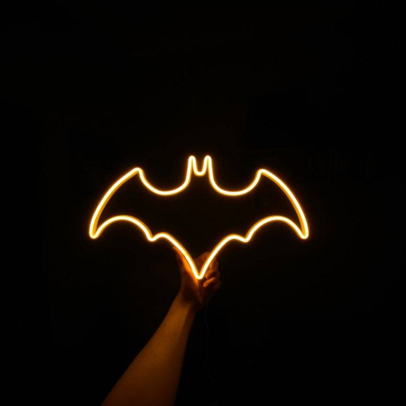 Batman Logo | LED Neon Sign - Other Home Décor
