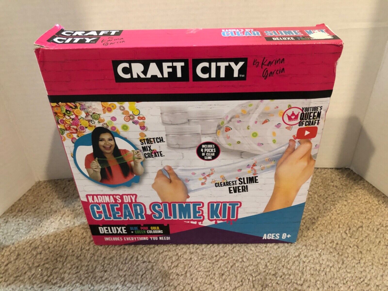 Craft City Deluxe DIY Clear Slime Kit Karina Garcia YouTube’s Queen of ...