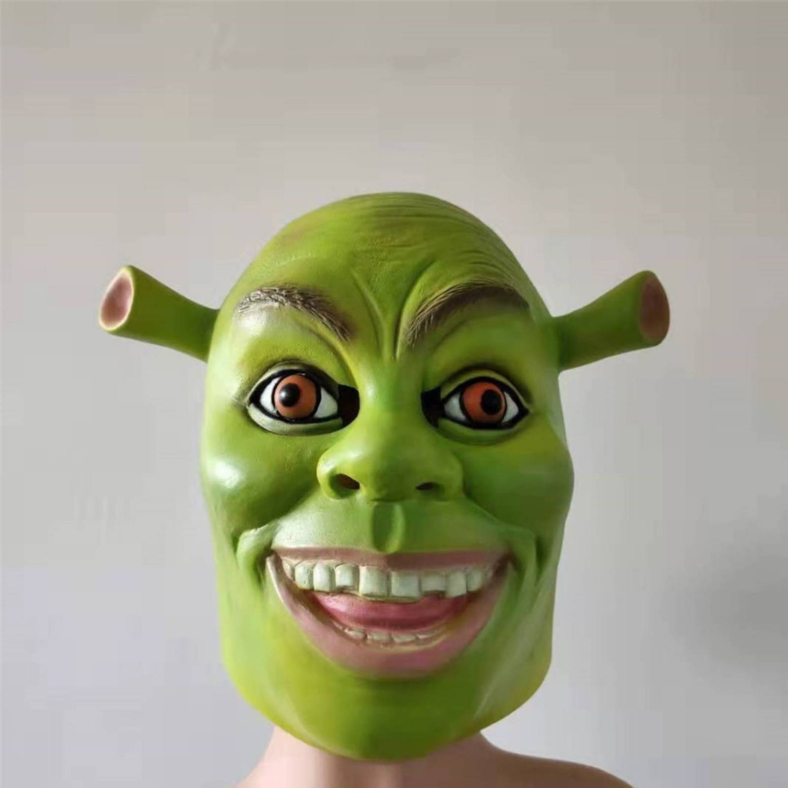All Saints' Day,Halloween Horror latex Shrek Mask Masquerade dance film ...
