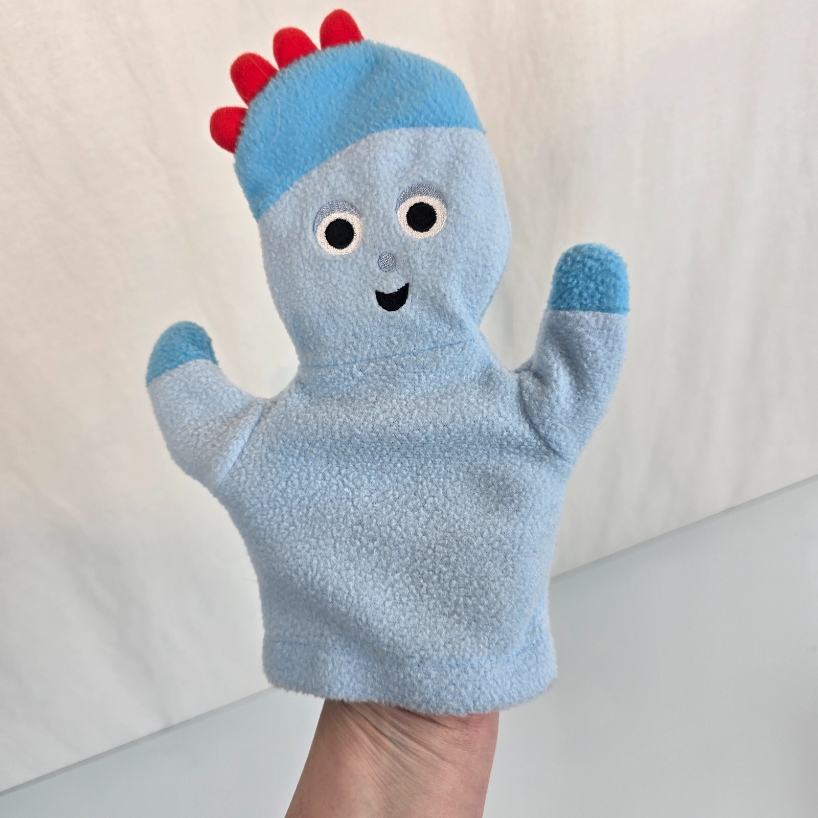 Iggle Piggle In the Night Garden. Blue Character Doll Hand Puppet ...