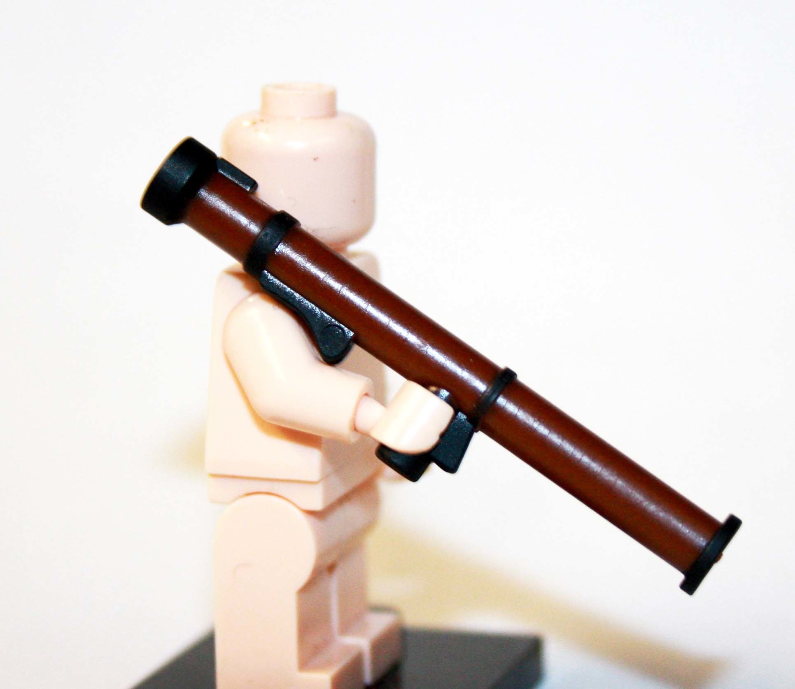 Bazooka Brown and black Anti-Tank WW2 weapon Gun Building Minifigure ...