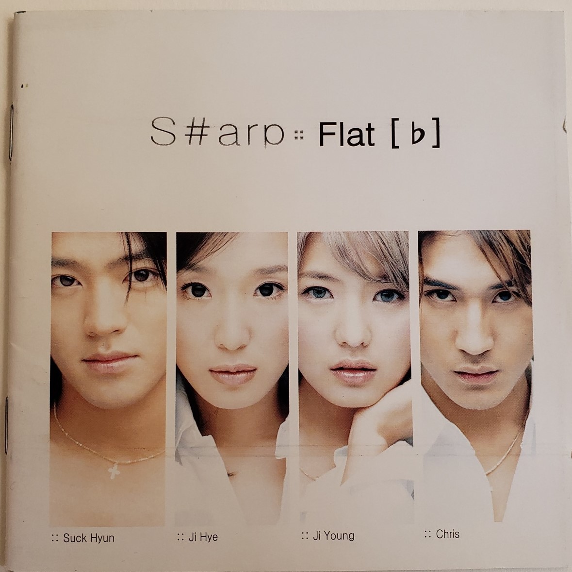 K-Pop Artists S#arp: Flat [b] 2001 Album - CDs