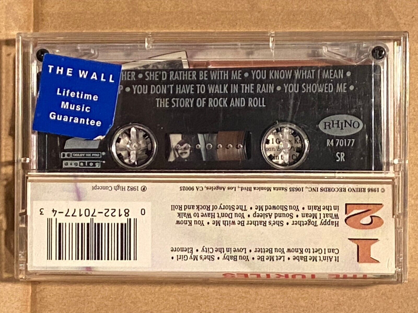The Best Of The Turtles Cassette *Pre Owned* eee1 - Cassettes