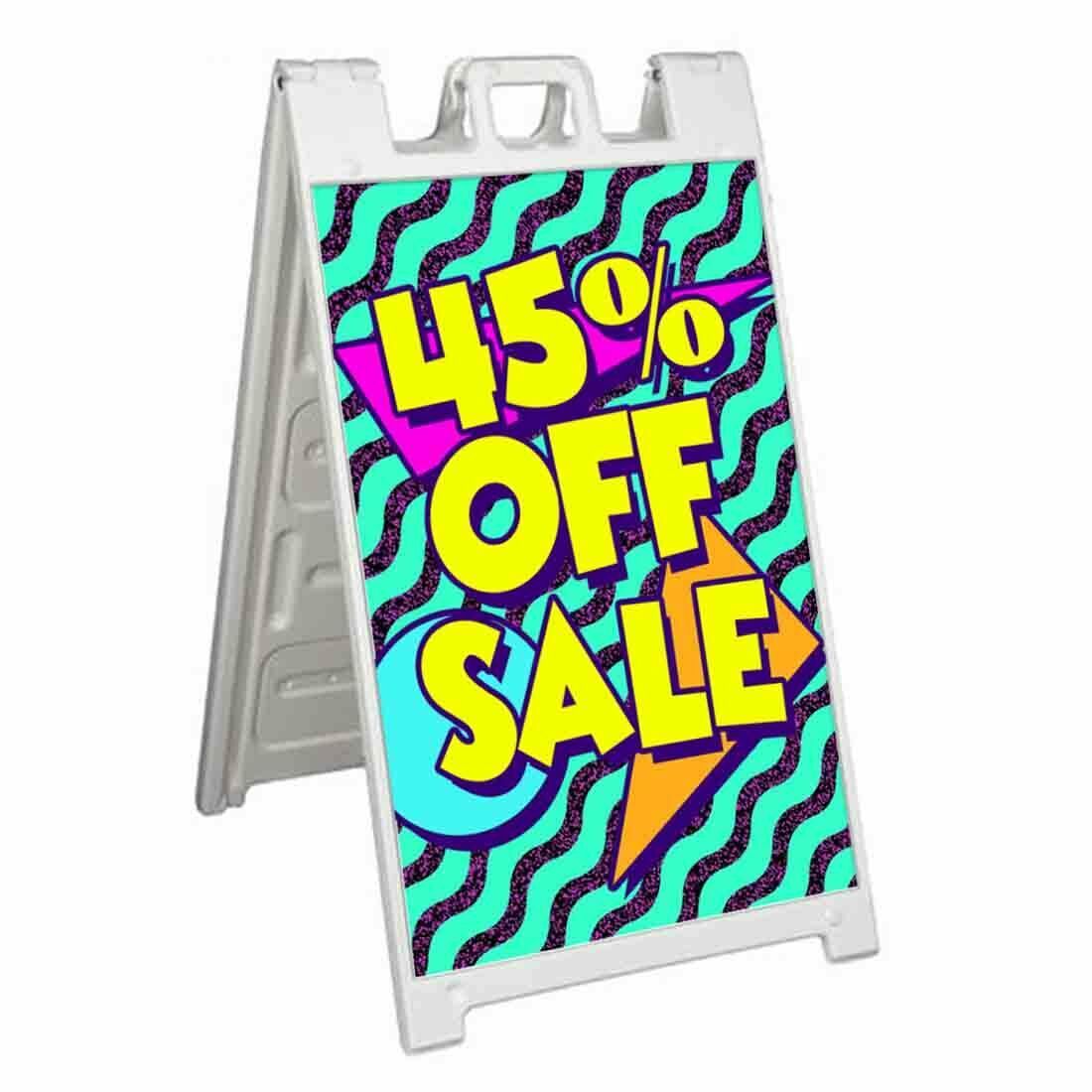 45% OFF SALE Signicade 24x36 Aframe Sidewalk Sign Banner Decal ...