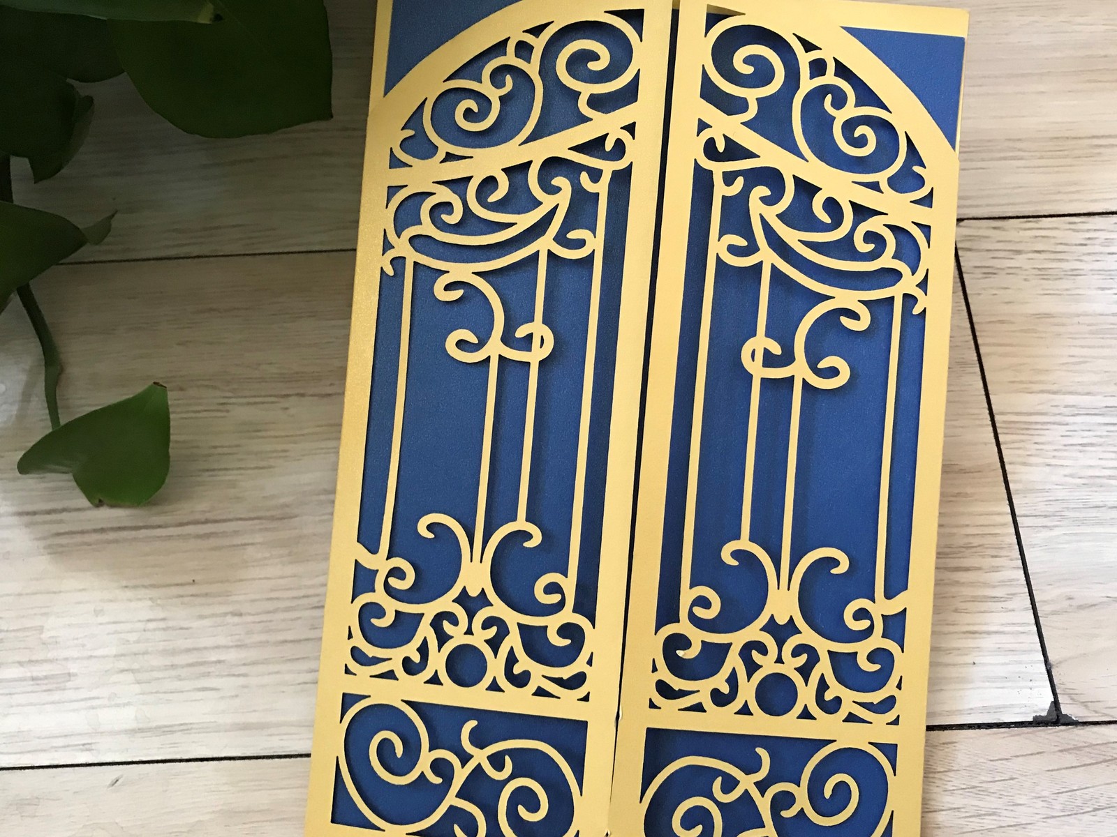 Gold Gate Invitation,Laser cut Wedding Invitation Cards,Wedding ...