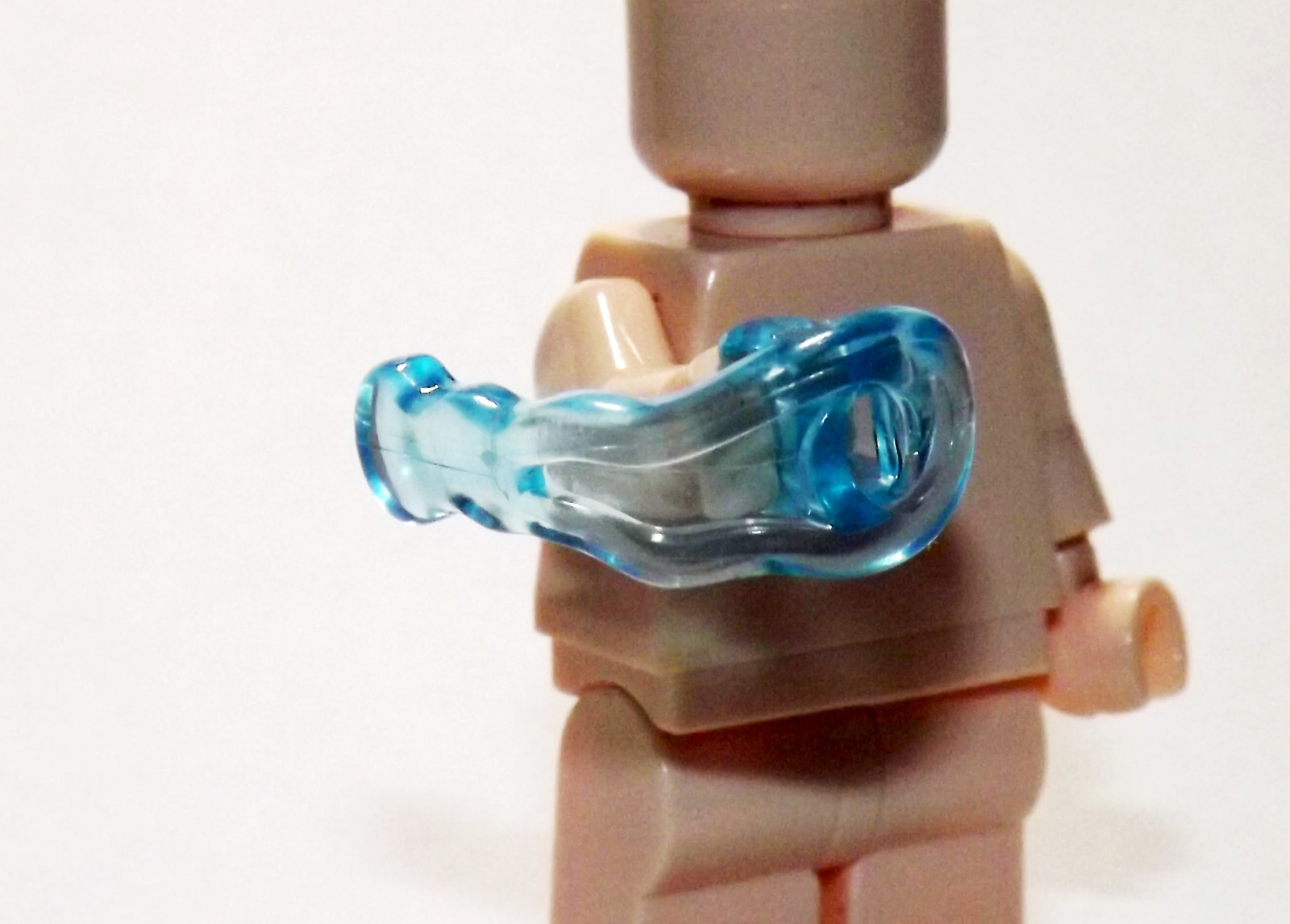 Minifigure Clear Blue Hand Electric Weapon Toys US - LEGO (R) Minifigures